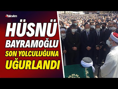 Bediüzzaman Said Nursi'nin talebelerinden Hüsnü Bayramoğlu son yolculuğuna uğurlandı