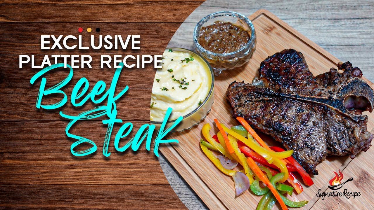 Easy Way to Cook Beef Steak Platter - YouTube