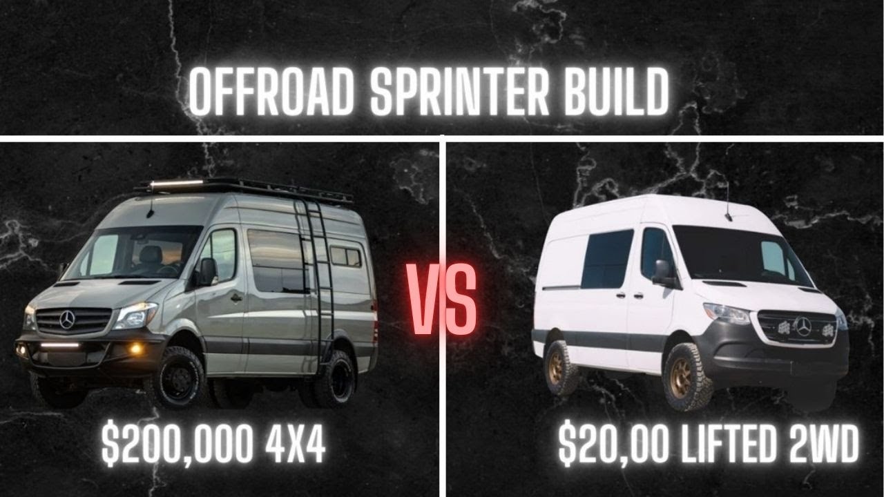 2wd Sprinter lift kit | Mercedes van getting cheap used prices The ...