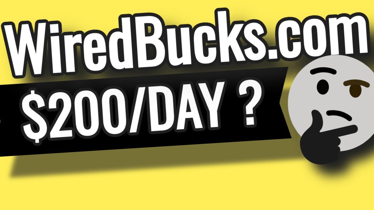 WiredBucks REVIEW Scam or Legit? Is WiredBucks real? - YouTube
