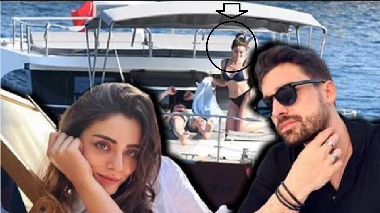 Sıla Türkoğlu and her boyfriend captured in a boat!! - YouTube