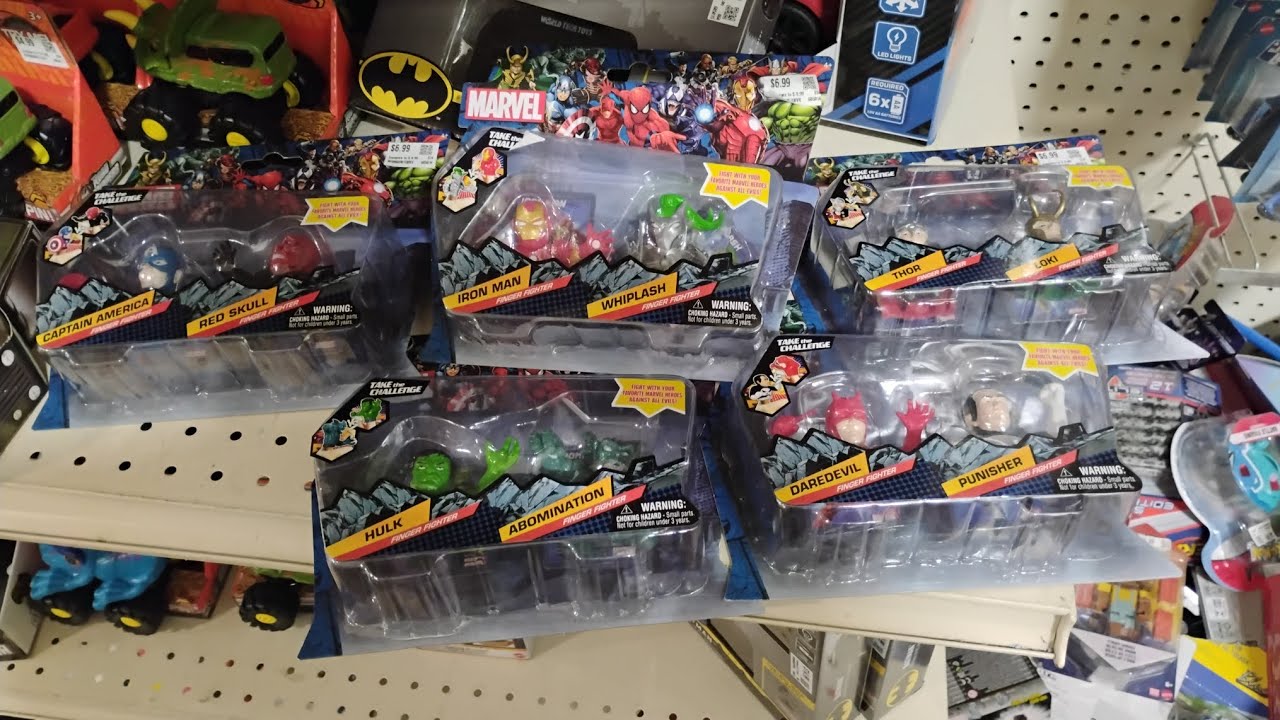 marvel finger fighters - YouTube