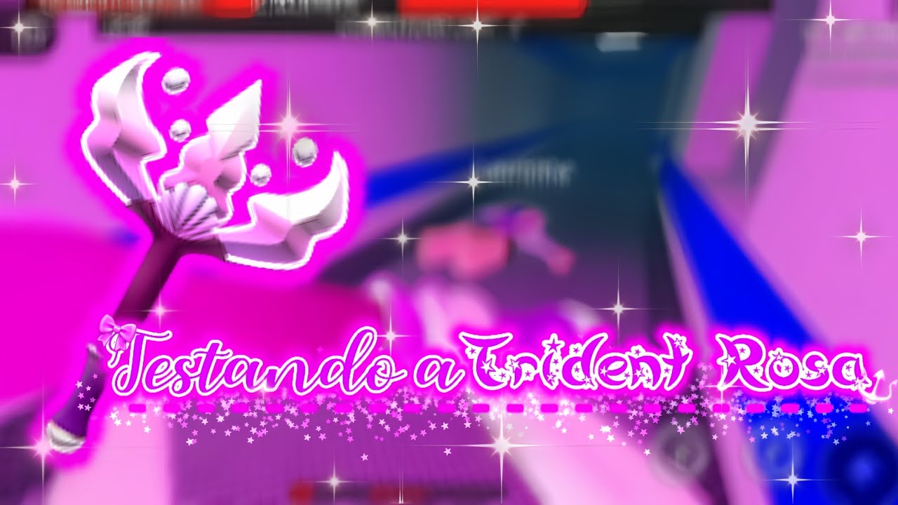 Testando a Trident Rosa!🔱💗🎀 #roblox #marretão - YouTube