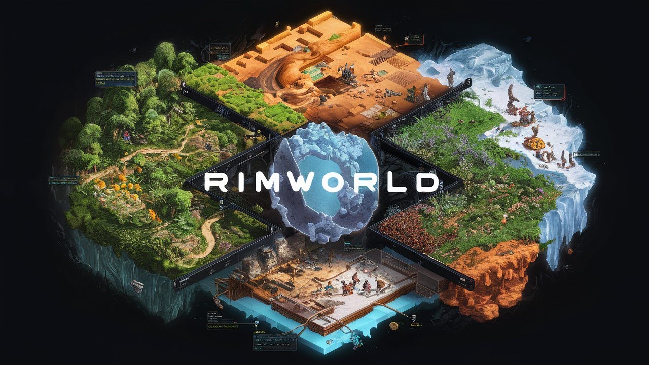 Exploring Every Biomes in Rimworld Hardcore (Mobile #shortslive) - YouTube