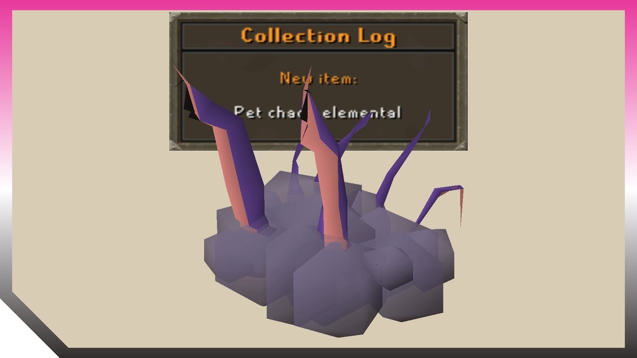 Chaos Elemental Pet Drop 🌩️ OSRS Old School RuneScape - YouTube