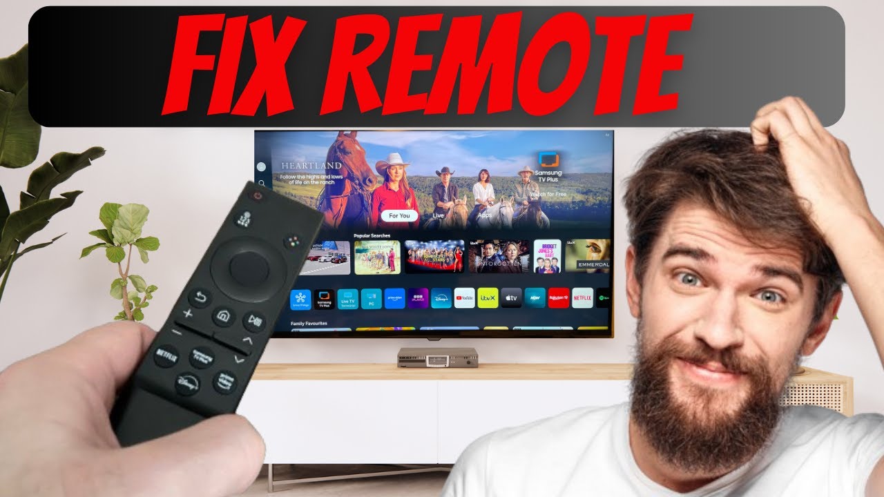 TV Remote FIXED! Not Working, Button not Working, or Power Button- Try ...