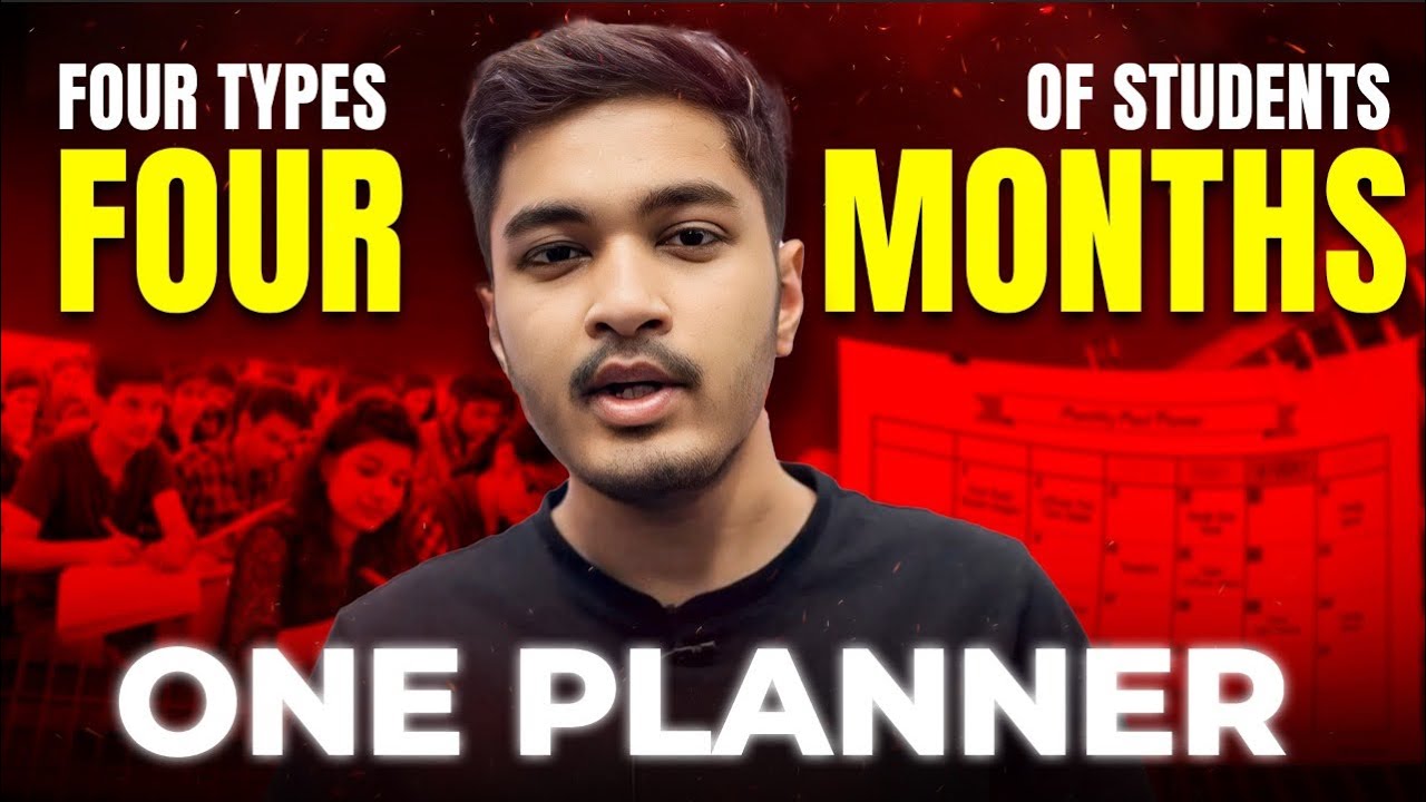 4 Months Left 🔥 | 4 Types of Students ️| 1 Planner Solves All 🚀 | NEET ...