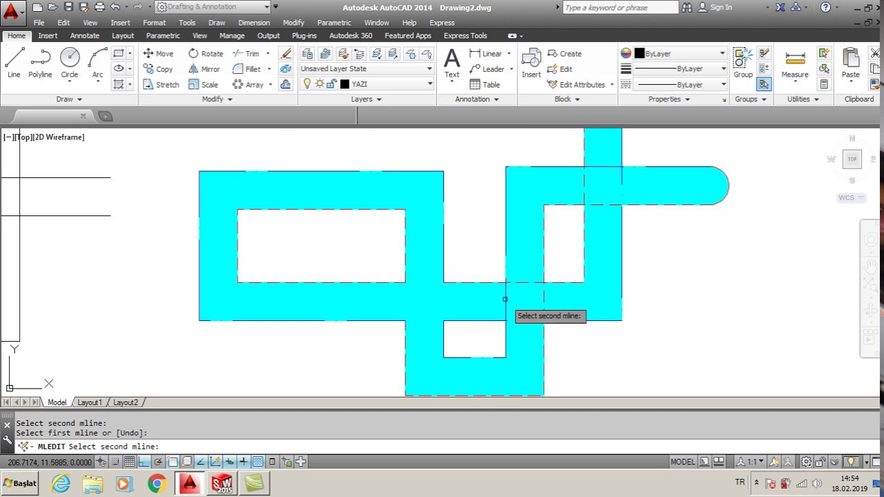64 Autocad Multİlİne Style Settİngs Youtube