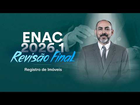 Revisão Final - ENAC 2026.1 - Registro de Imóveis