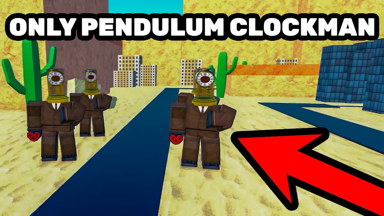 ONLY PENDULUM CLOCKMAN CHALLENGE AT REWIND EVENT | TOILET TOWER DEFENSE ...