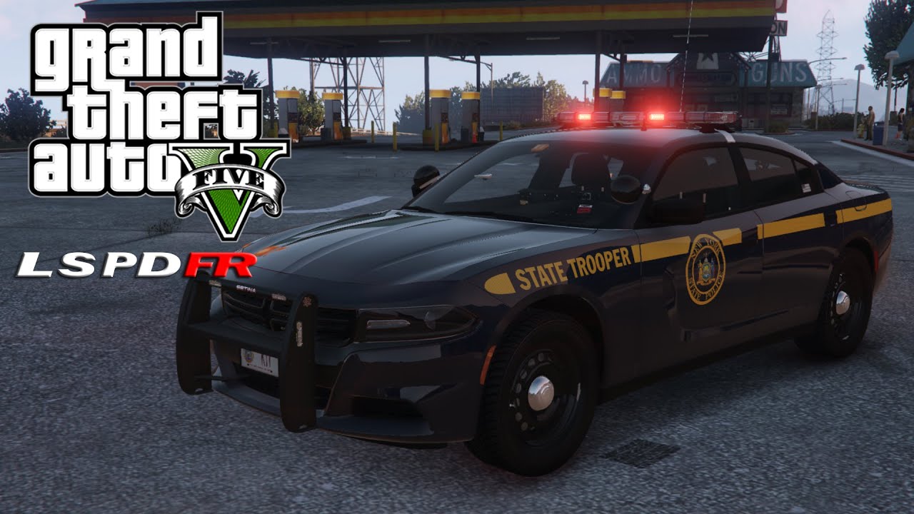 15' Charger New York State Police [DLS] | EP 388 | LSPDFR - YouTube