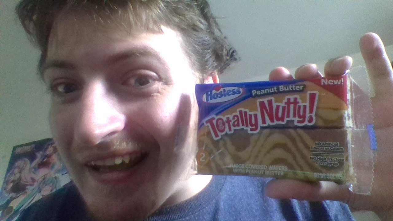 hostess totally nutty peanut butter wafers review - YouTube