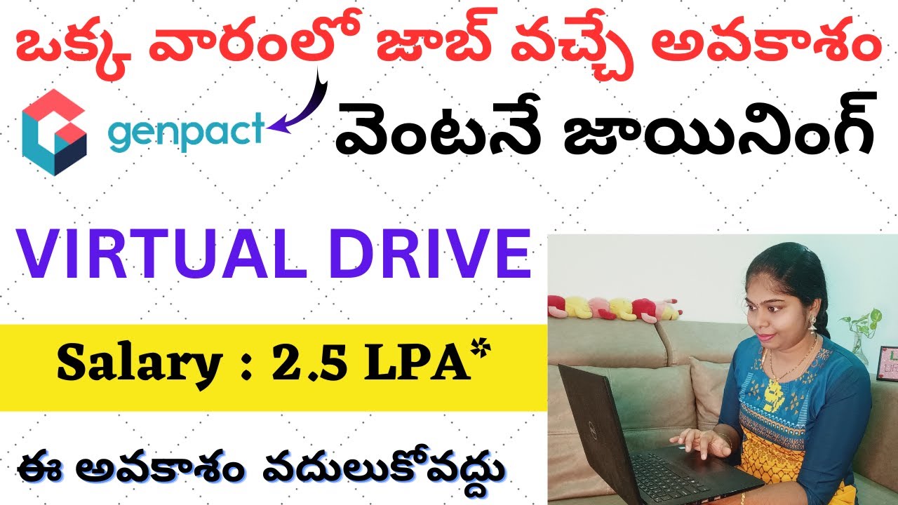 genpact jobs 2024 | genpact recruitment 2024 | genpact hiring 2024 | Genpact | sravanthikrishna ...