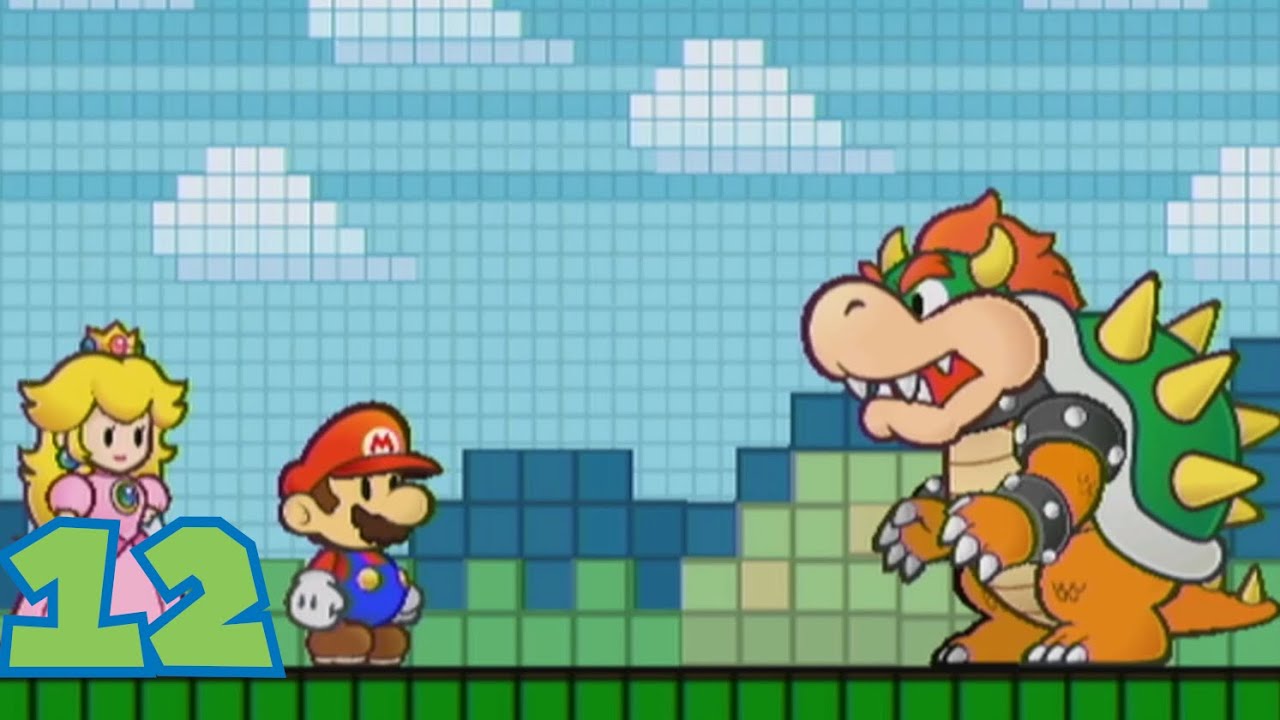 Entraide entre ennemis - Super Paper Mario #12 - YouTube