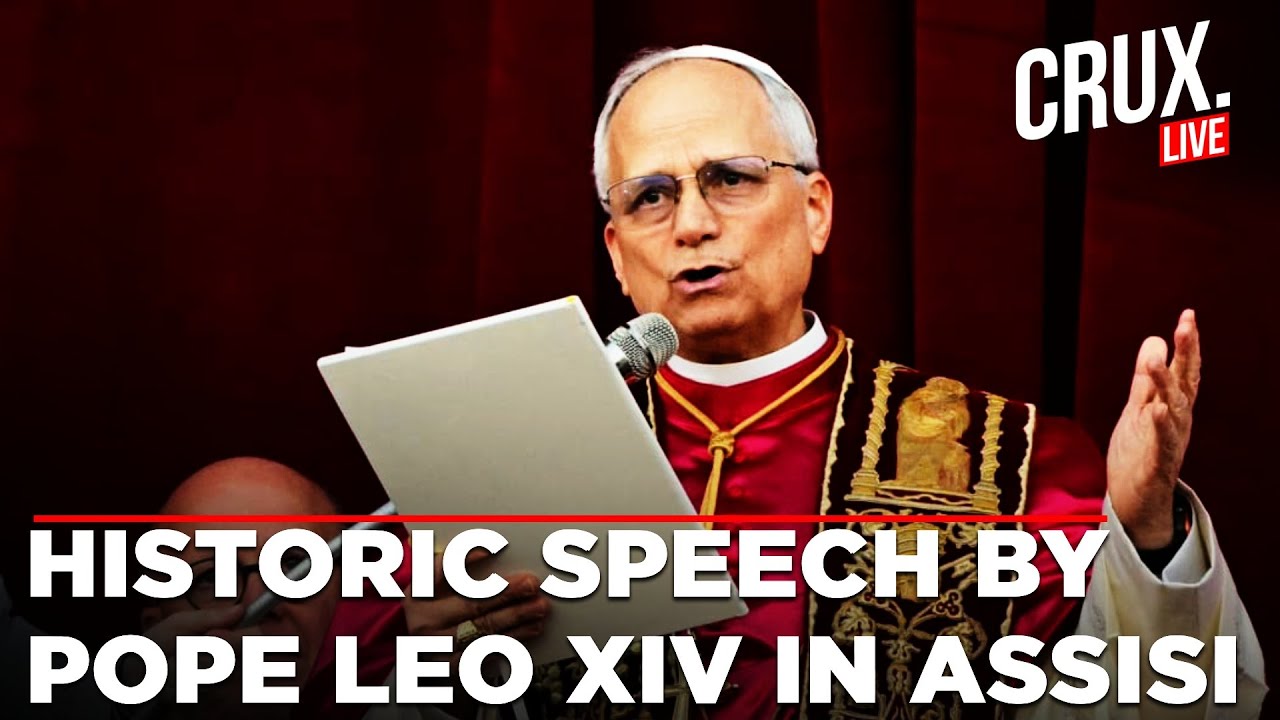 LIVE | Pope Leo XIV Arrives In Assisi To Deliver Speech At Italian ...