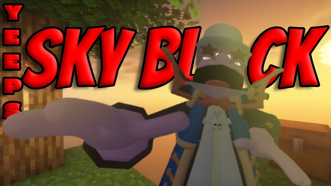 I played SKY BLOCK in YEEPS! (Yeeps: Hide and Seek) - YouTube