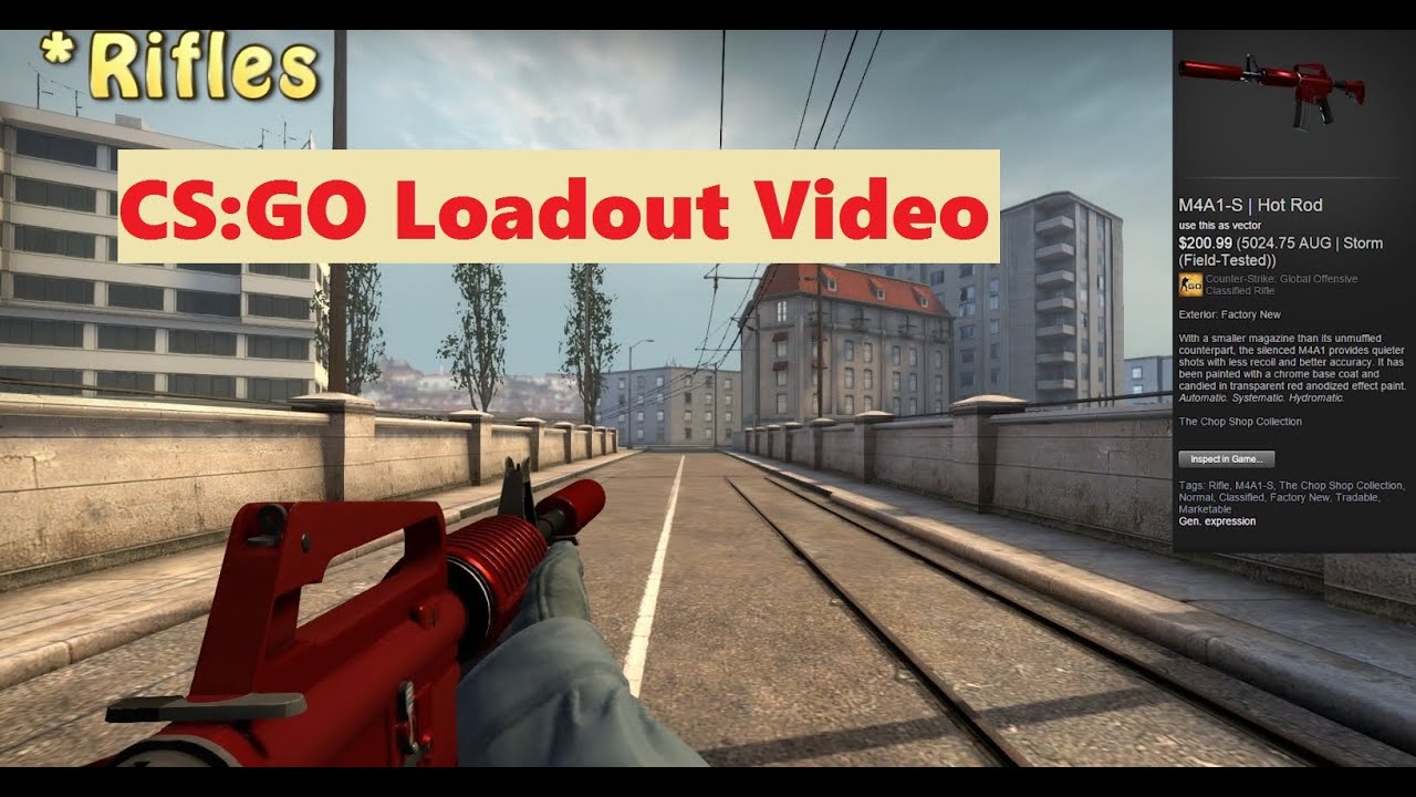 CS:GO - My Skin LoadOut - YouTube