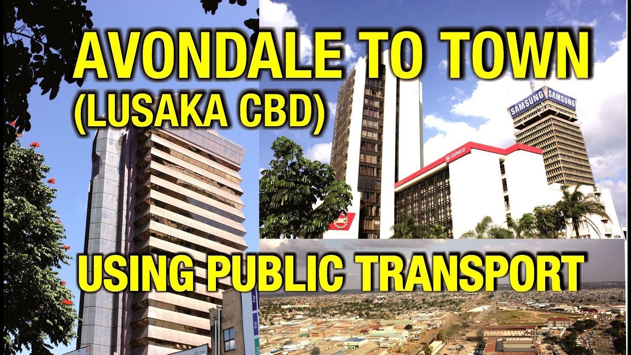 Avondale to Lusaka CBD by public transport - YouTube