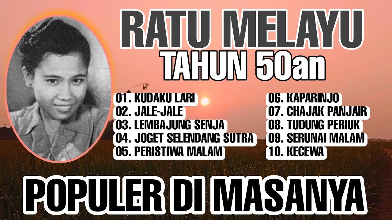 10 HITS LAGU TAHUN 50an || HASNAH TAHAR - YouTube