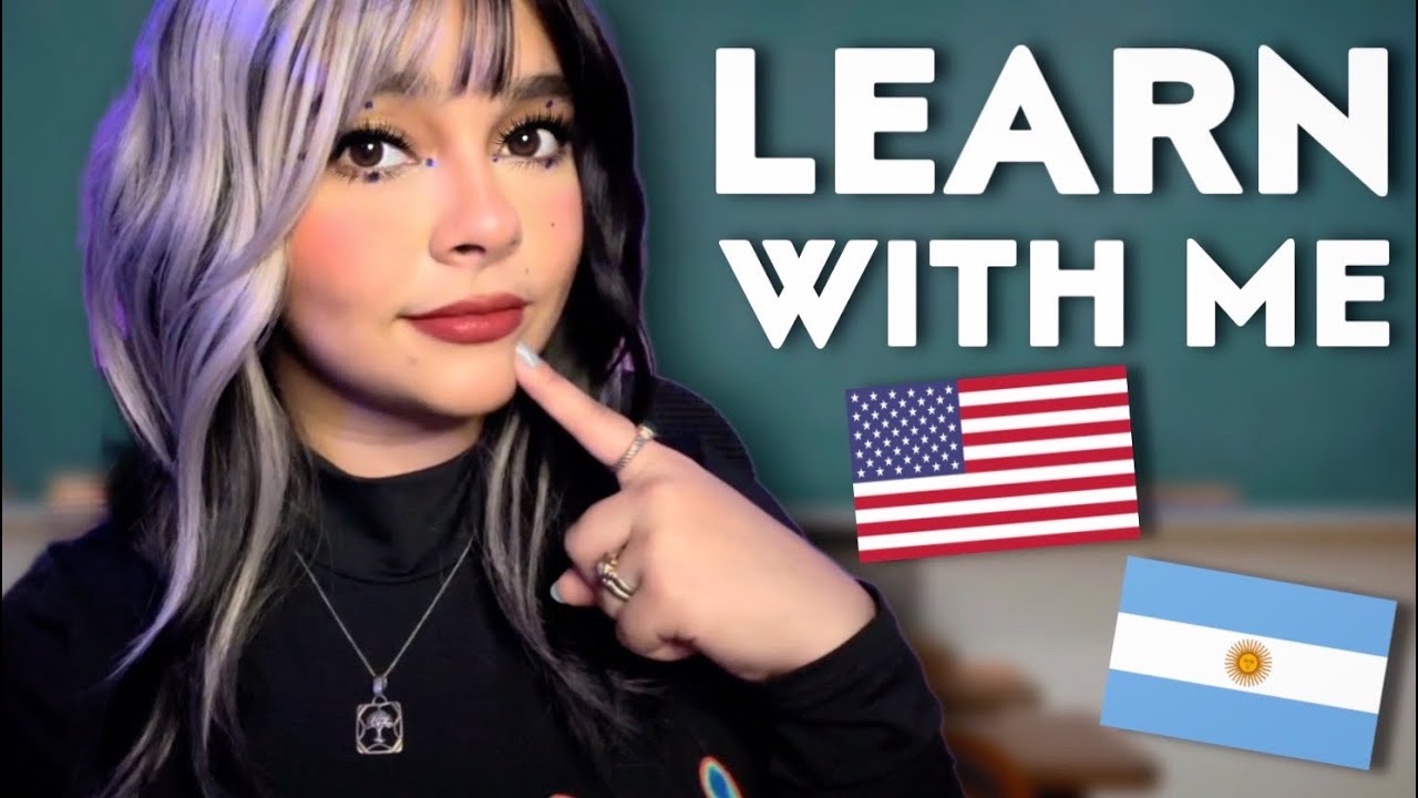 ASMR | Teaching You Spanish And English 🇦🇷🇺🇸👩‍🏫 (Aprende Conmigo) - YouTube