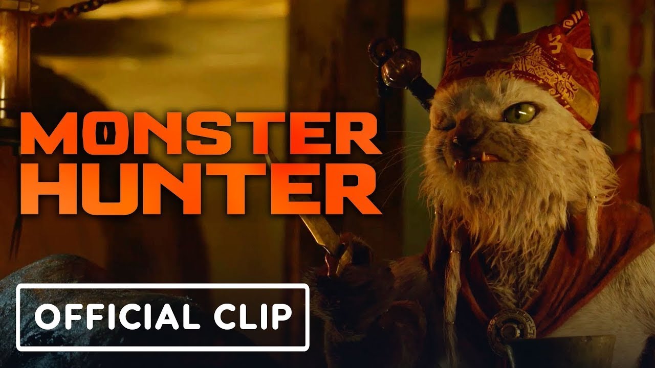 Monster Hunter Movie - "Meowscular Chef" Exclusive Official Clip | IGN ...