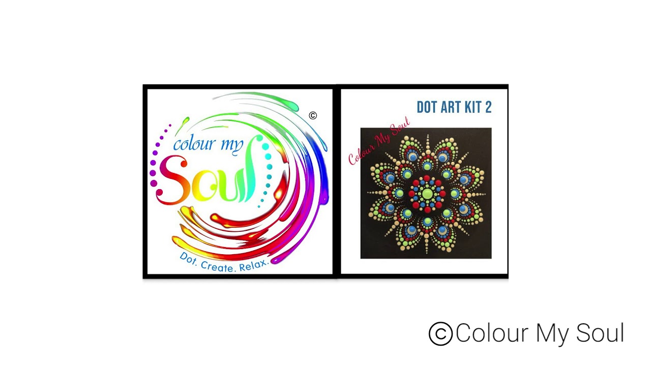 Colour My Soul - FLOWERY STAR design - YouTube
