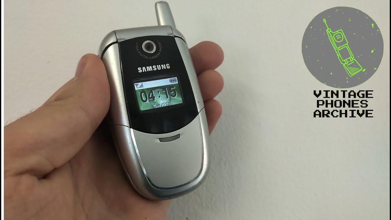 Samsung SGH-E300 mobile phone menu browse, ringtones, games, wallpapers ...
