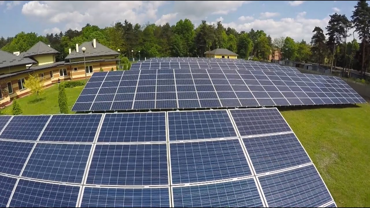 FreeVolt installing 1200 kWp Poland - YouTube