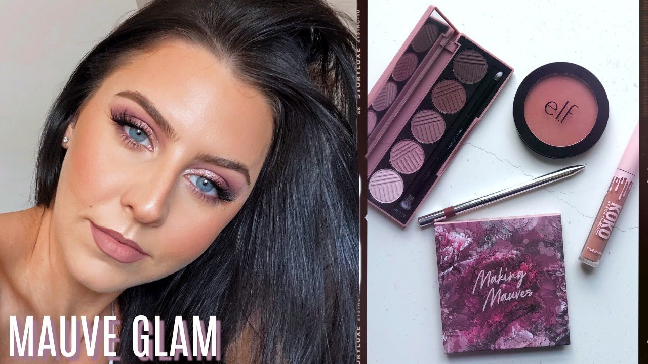 Monochromatic Mauve Moment | Soft Glam Makeup Tutorial 💕 - YouTube