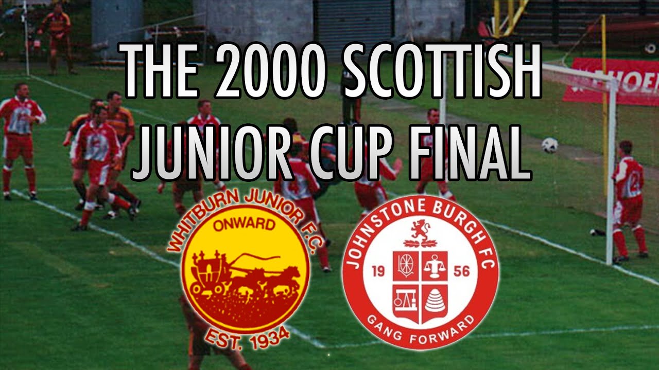 Scottish Junior Cup Final 99/00: Whitburn Junior FC v Johnstone Burgh ...