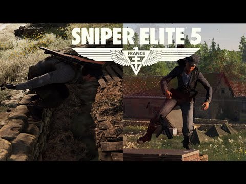 Sniper Elite 5/Ragdoll Physics PT1 - YouTube