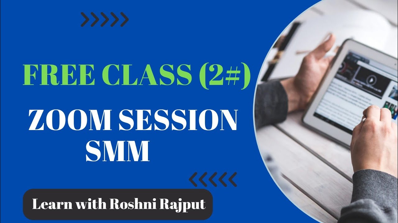 Free Class zoom session SSM(2) - YouTube