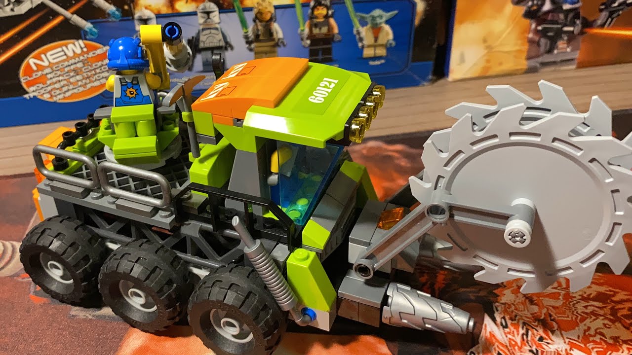 Lego Power Miners Claw Driller Custom Set [MOC] (Обзор На Русском ...