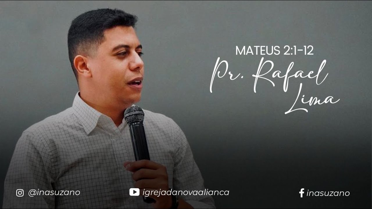 CULTO MANHA// PR. RAFAEL// MATEUS 2-1.12 - YouTube