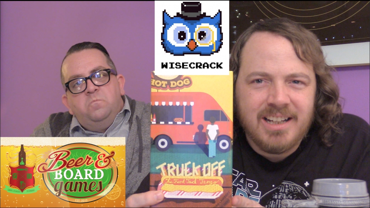Wisecrack + Truck Off - Beer and Board Games - YouTube