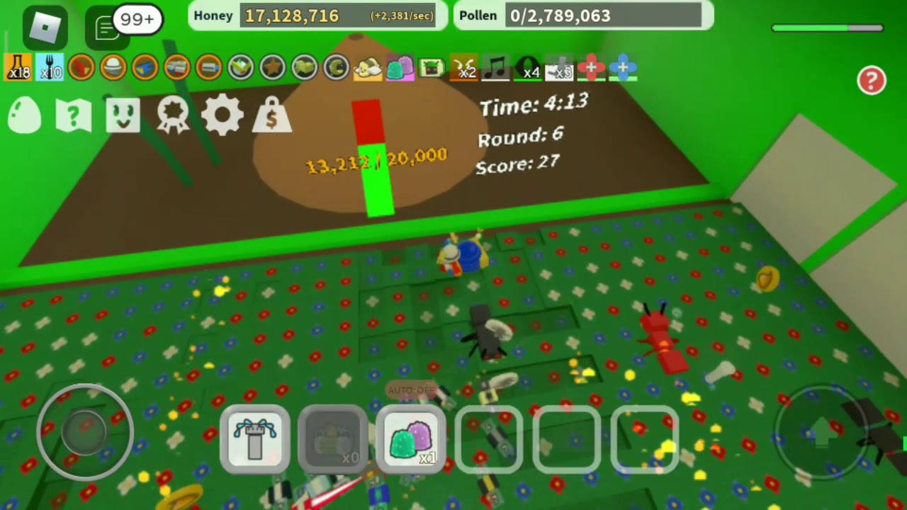 completing the quest and passing the Ant pass (bee swarm simulator ...