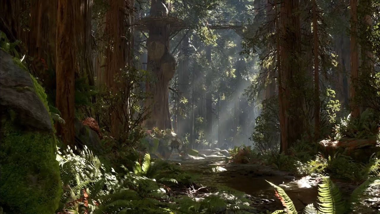 Relaxing Ambience - Endor - Star Wars Battlefront (HD) - YouTube