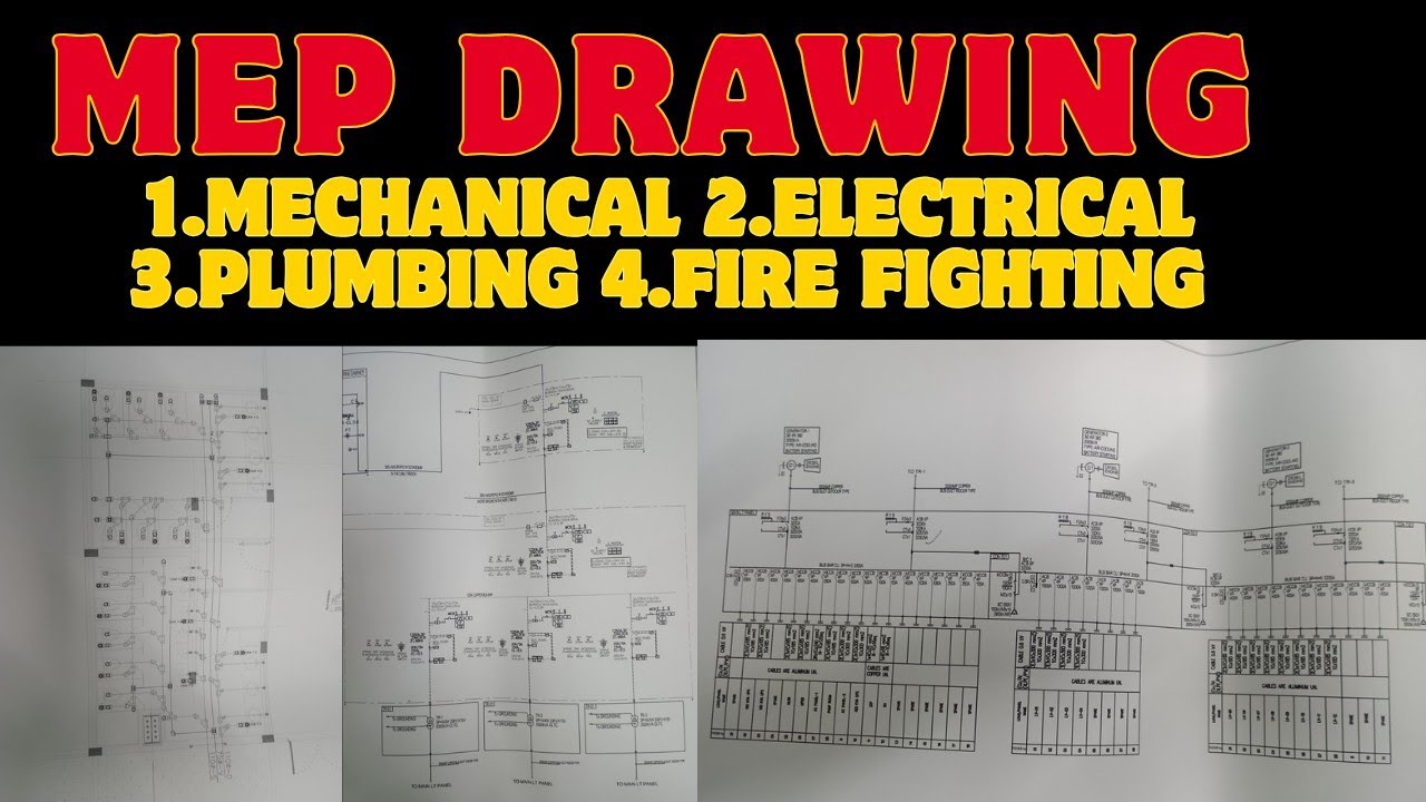MEP Drawing || How to read MEP drawing|| what is MEP Drawing|| MEP ...