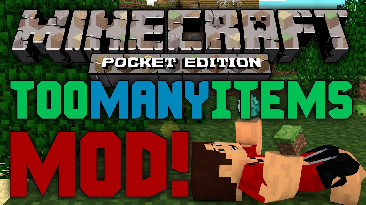 iOS! Minecraft PE! TooManyItems Mod (TMI) // InGame-Cheating! [0.9.5 ...