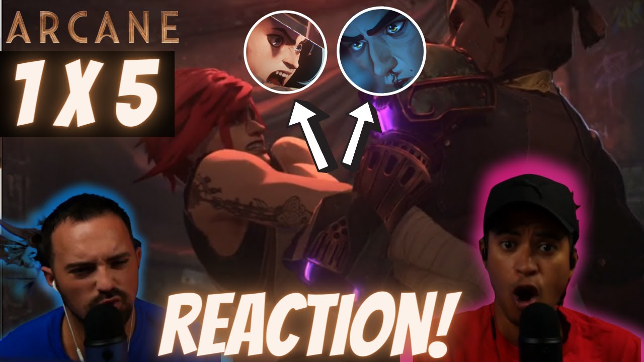 Arcane 1x5 Everybody Wants To Be My Enemy REACTION! Season 1 Episode 5 ...