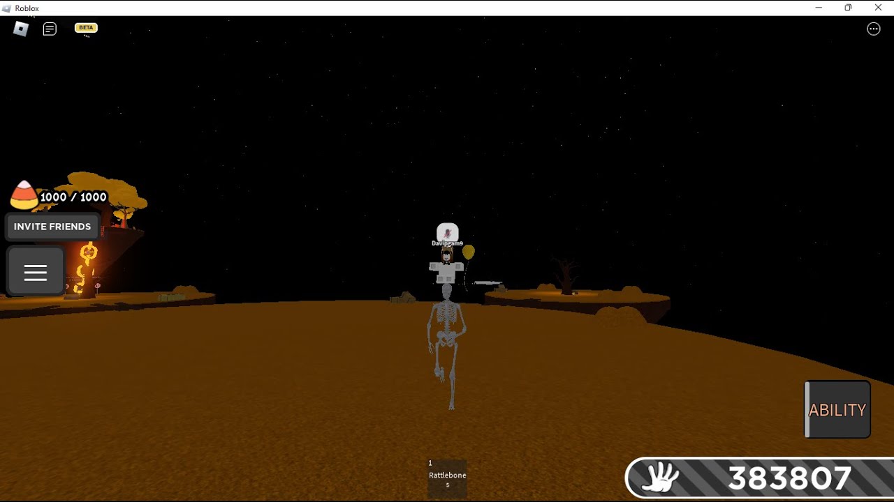 Slap Battles RattleBones glove gameplay - YouTube