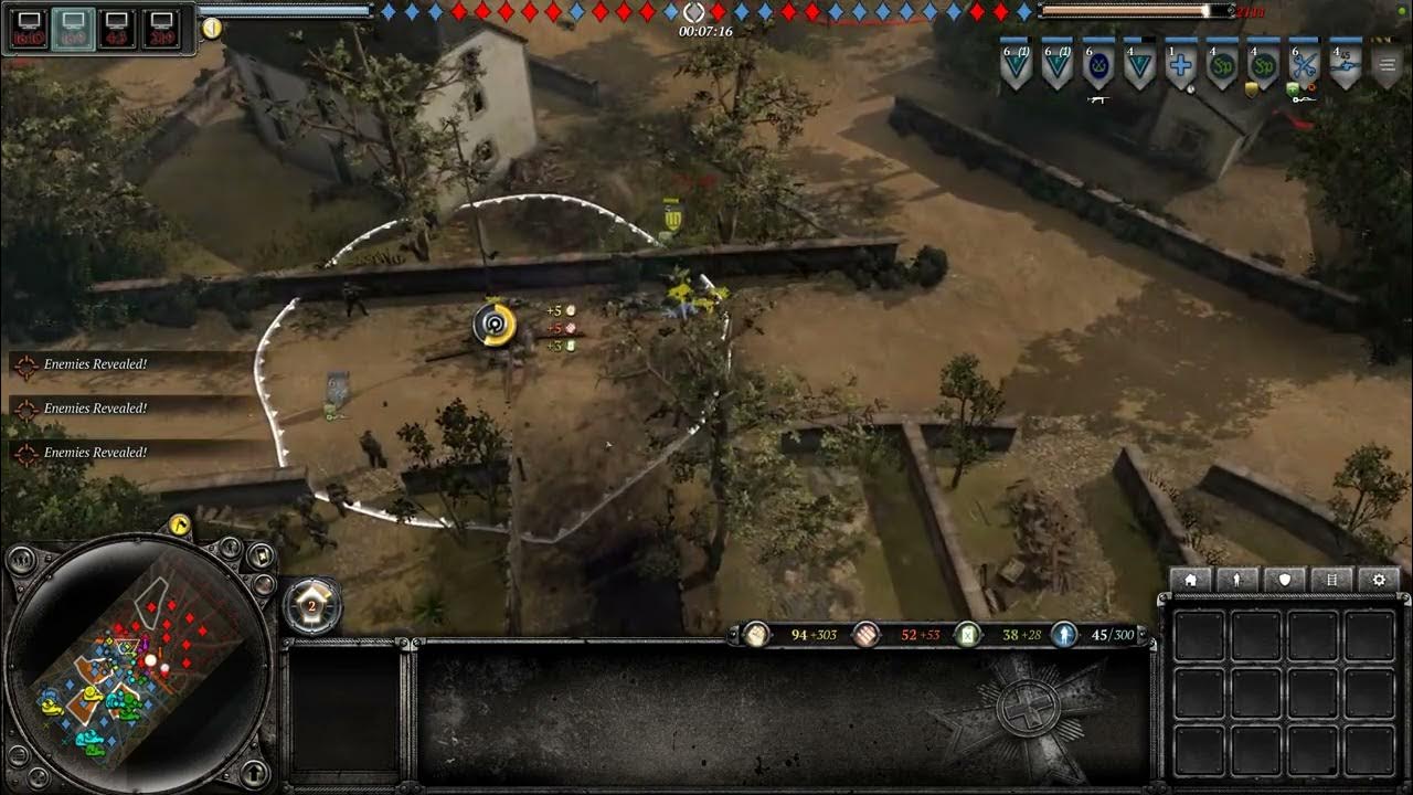 Coh 2 Wikinger Mod PvP #16 - 4v4 - Static Infantry Division - YouTube