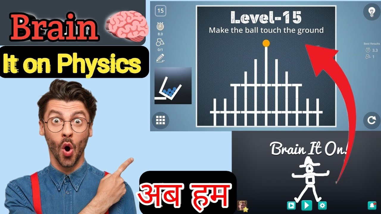 This Game Is Amazing | Brain It On Physics puzzles - YouTube
