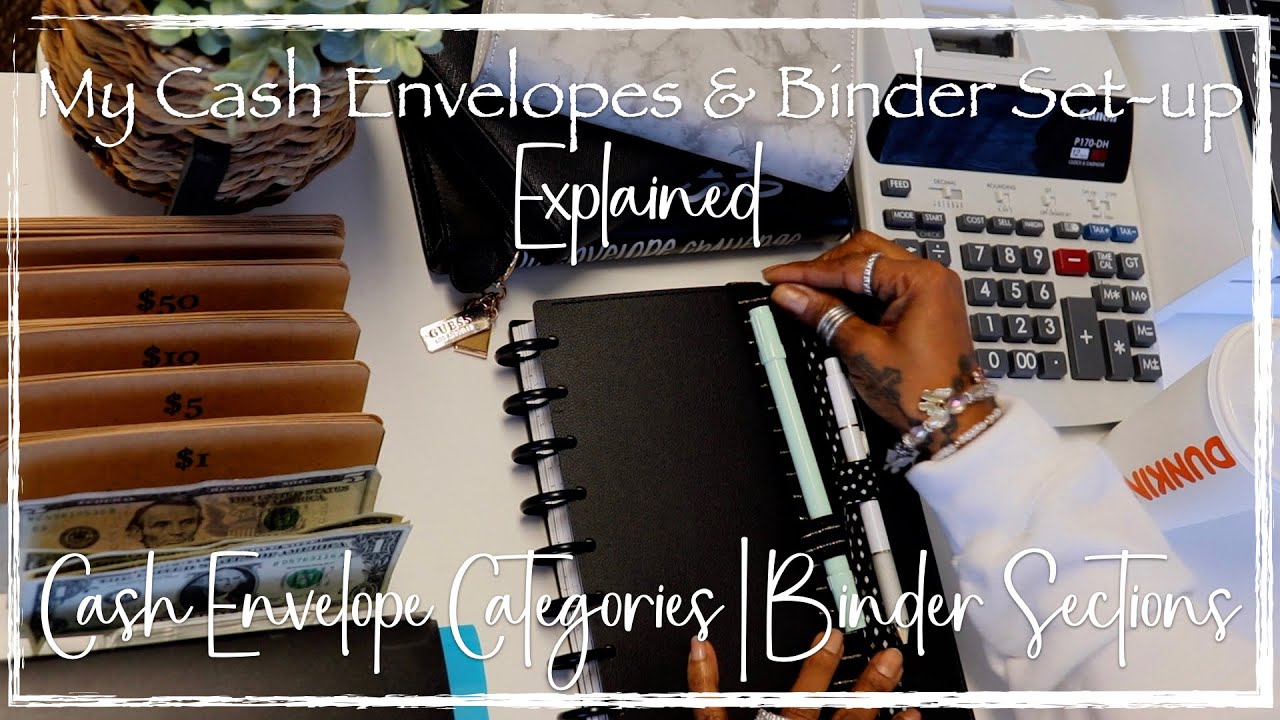 My Cash Envelopes and Binder set-up Explained #budgeting #budgetbinder ...