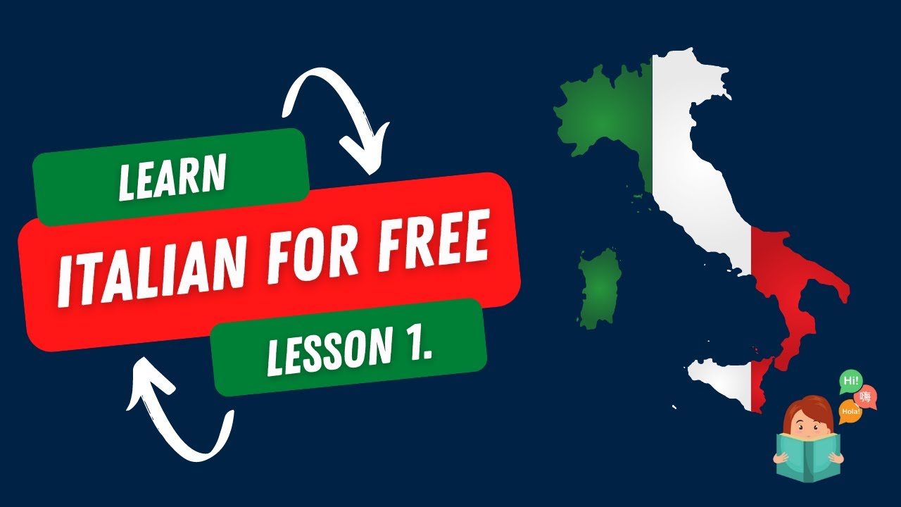 🟢 Learn Italian For Free | Italian Lesson 1 | Learn Italian Phrases ...