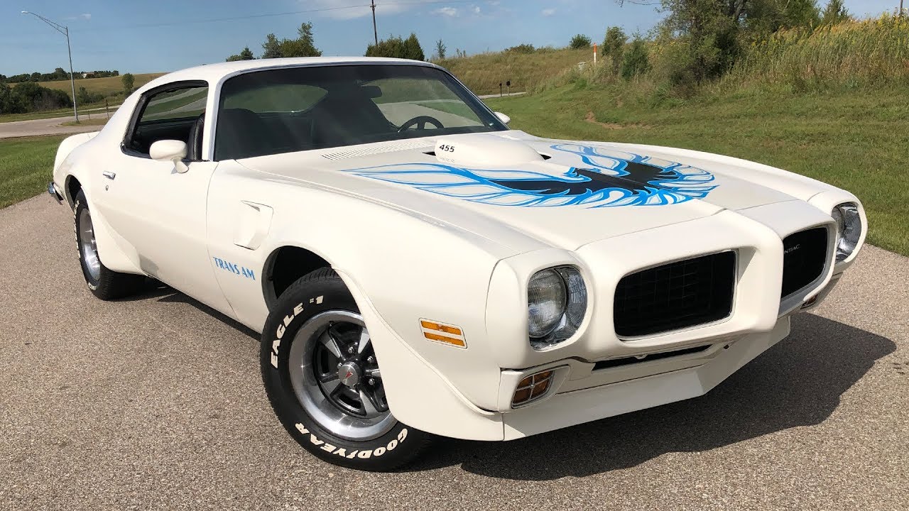 1973 Pontiac Trans Am Stock #1055 - YouTube