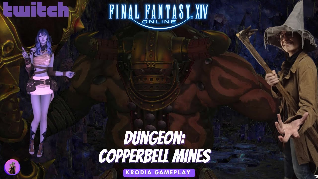 Final Fantasy XIV Online || Dungeon || Copperbell Mines || Paladin ...