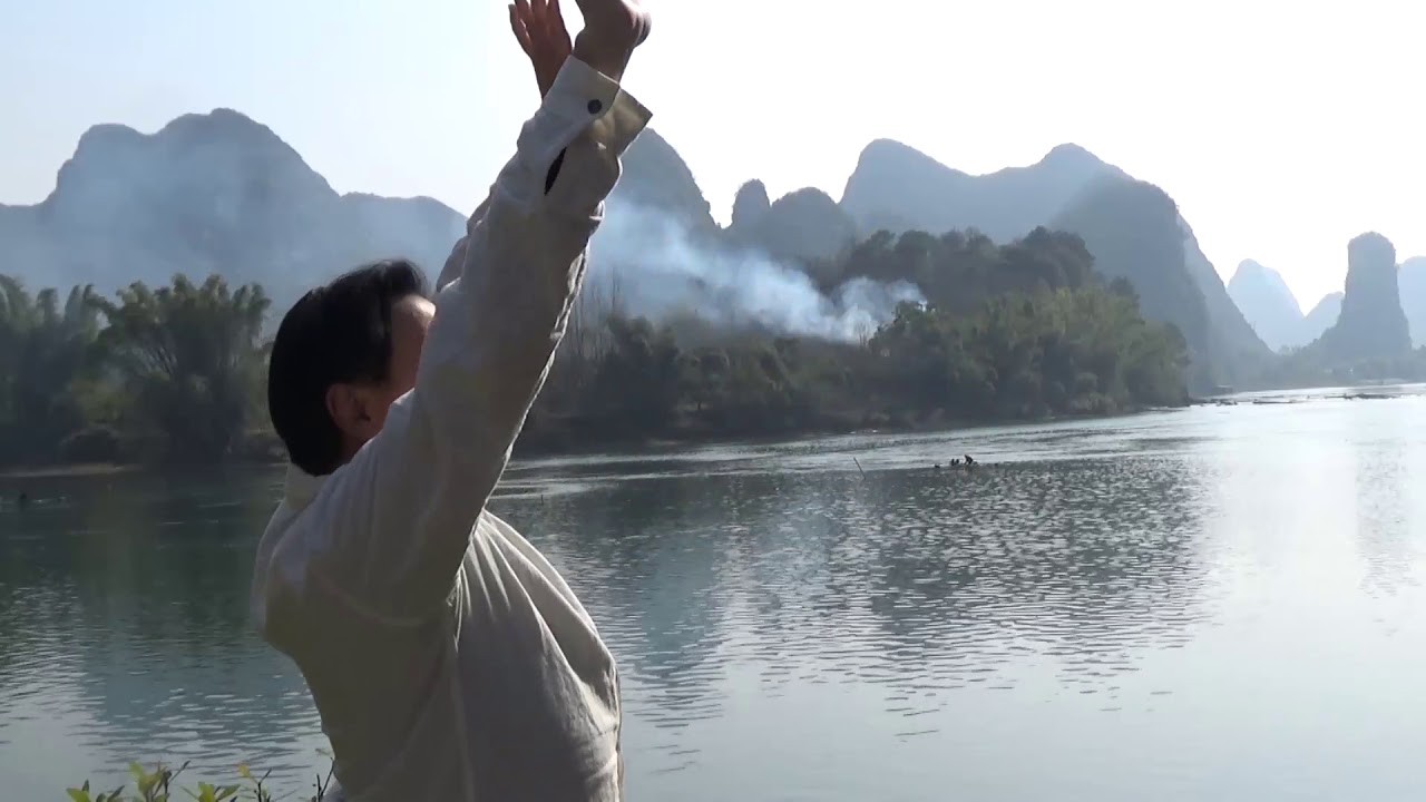 Qigong How to do Push Pull using breath - YouTube