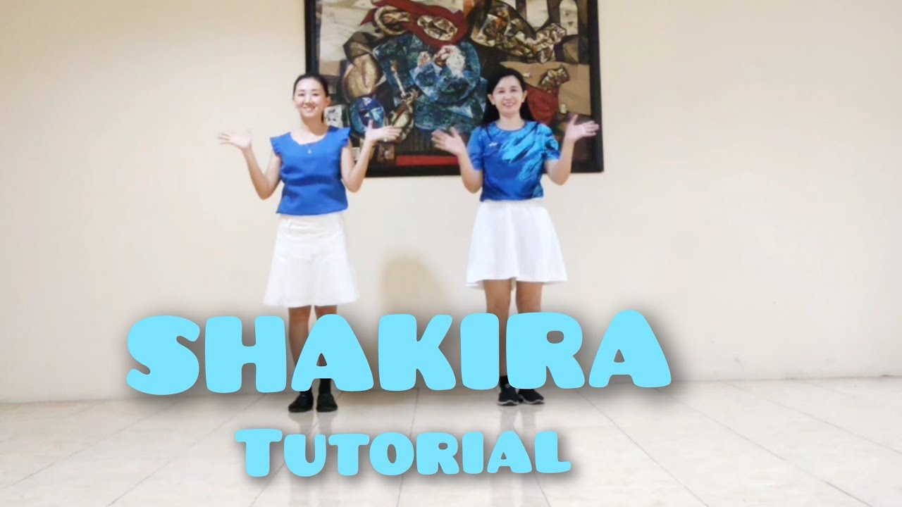 SHAKIRA (Tutorial) Line Dance / Chor : Theresia - YouTube
