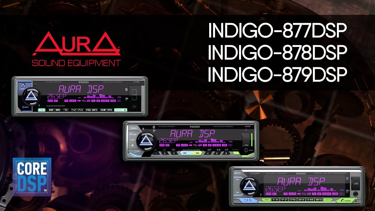 8-канальные процессорные ГУ AurA INDIGO / Платформа CORE-DSP - YouTube